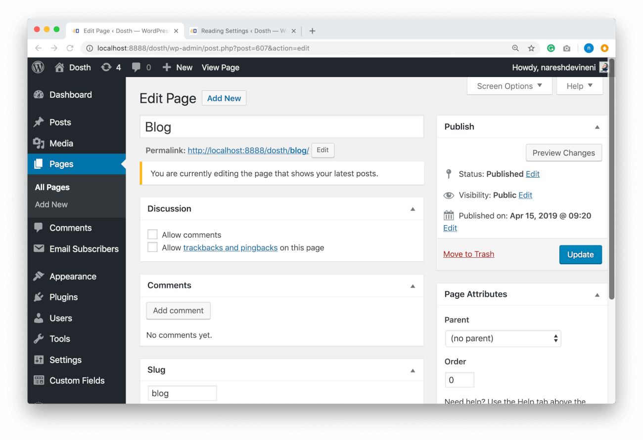 How To Create The Blog Posts Index Page In WordPress UsableWP